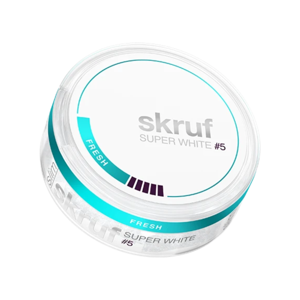 Skruf Super White #5 Fresh Nicotine Pouches - Smokeless Philippines