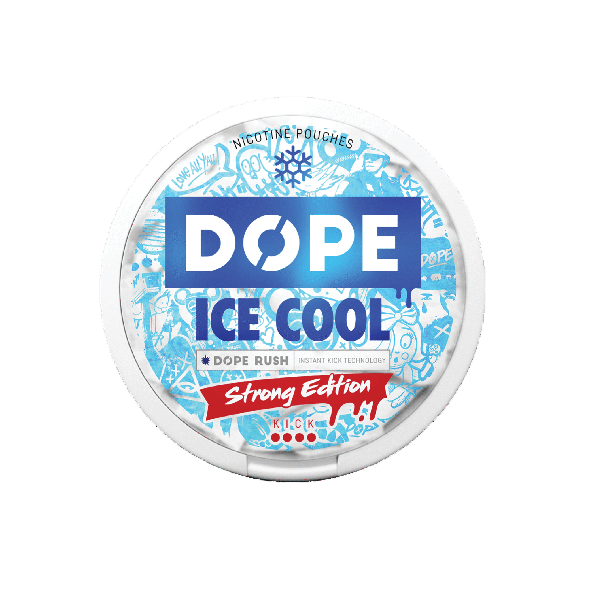 DOPE Ice Cool Strong Edition Nicotine Pouches - Smokeless Philippines