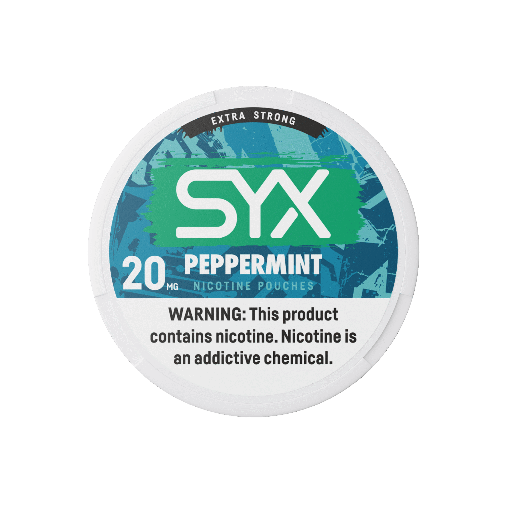 SYX Peppermint Extra Strong Nicotine Pouches - Smokeless Philippines