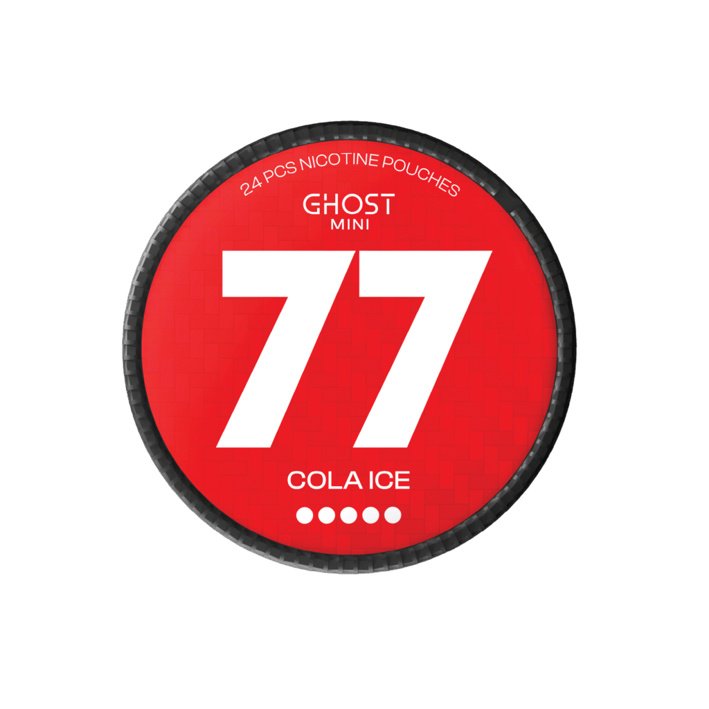 77 GHOST Mini Cola Ice Ultra Strong Slim Nicotine Pouches - Smokeless ...