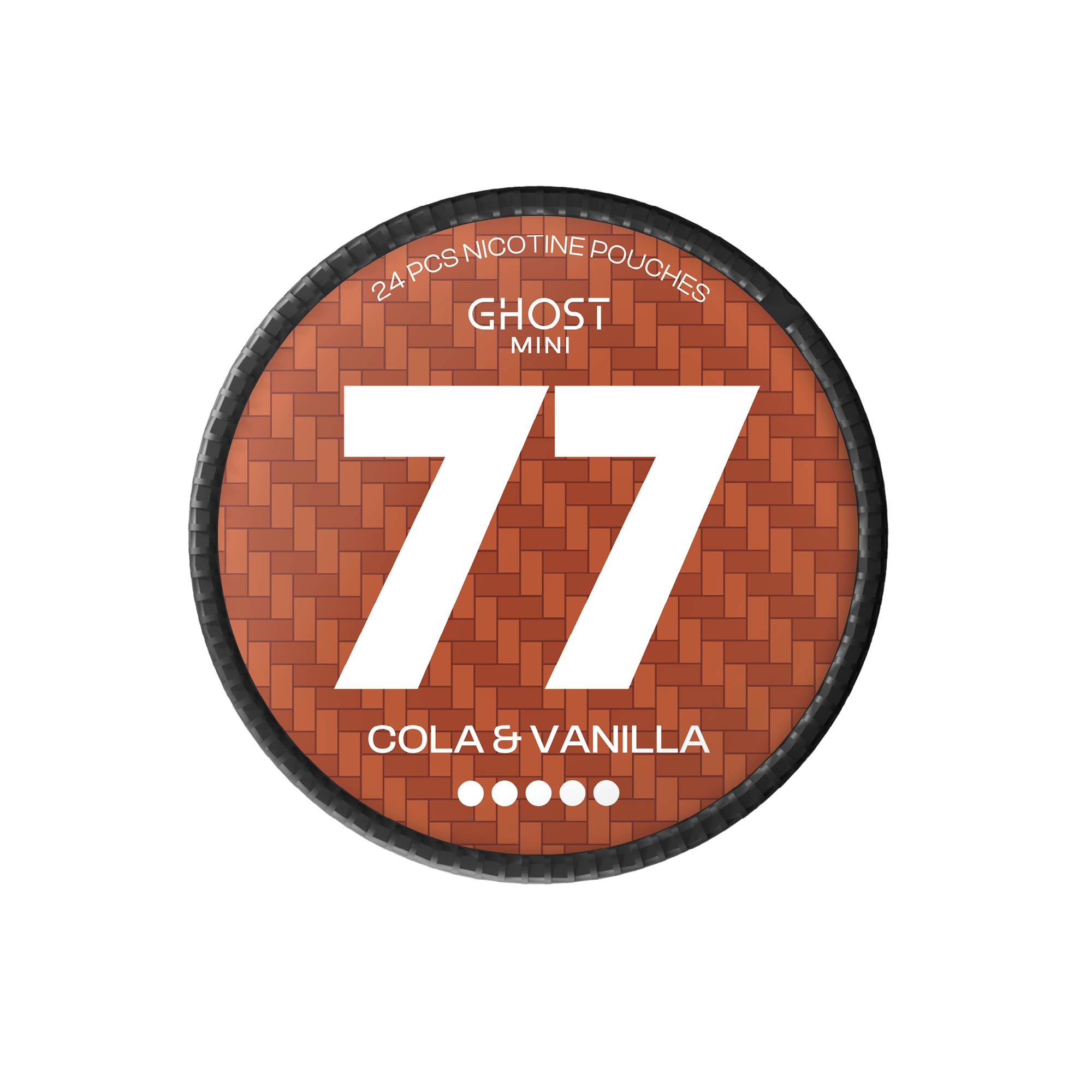 77 GHOST Mini Cola & Vanilla Ultra Strong Slim Nicotine Pouches ...